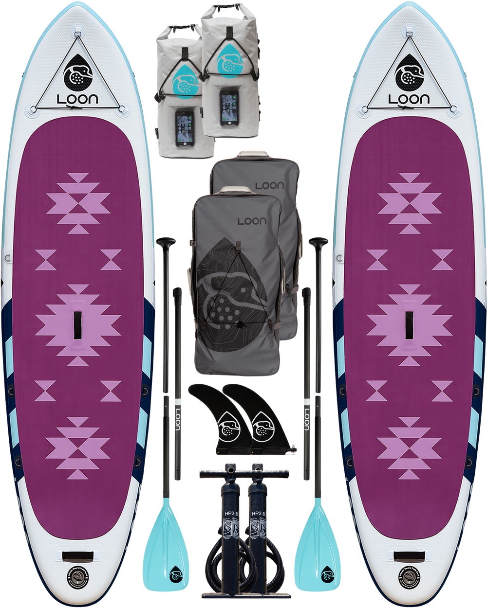 Classic Limited Blue Stand Up Paddle Board | Loon Paddle Company