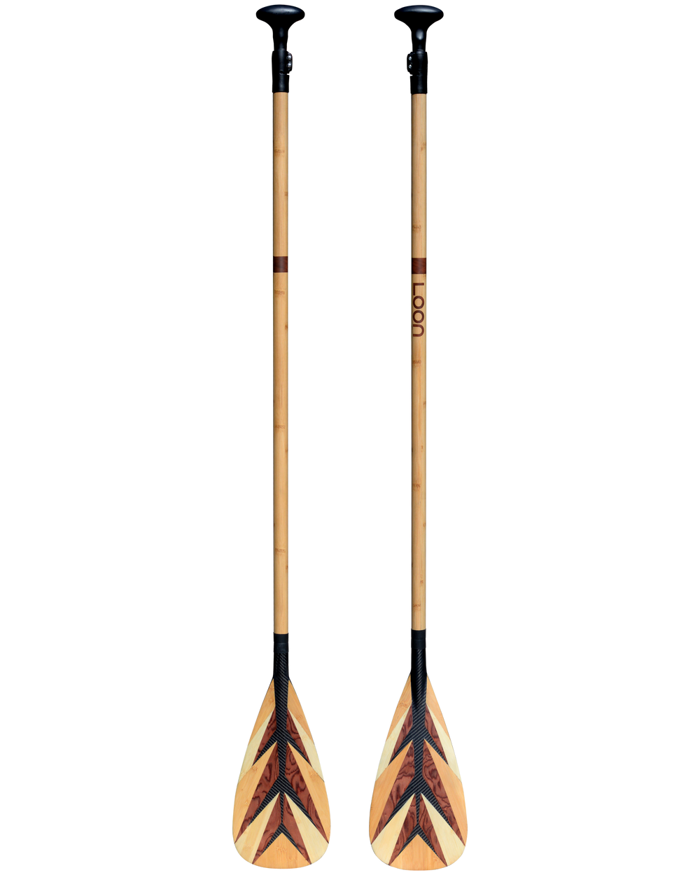 Feather - Carbon Fiber and Bamboo Stand Up Paddle Board Paddle - Loon
